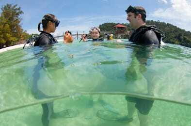 RAID Try-Dive in Kota Kinabalu, Sabah - Key Points