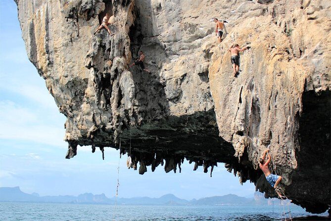 Railay Beach Rock Climbing Adventure Tour from Krabi - The Itinerary in Detail