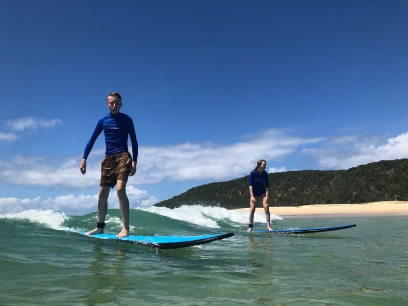 Rainbow Beach: 4WD Beach Drive Adventure and Surf Lesson - An Adventure That Combines Scenic Drive and Surfing