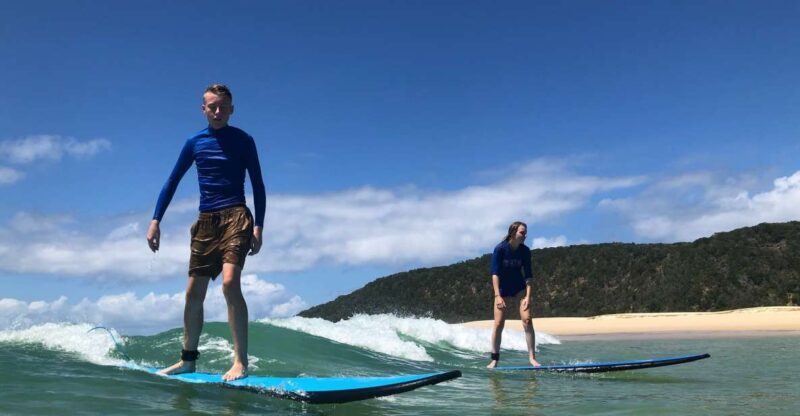 Rainbow Beach: 4WD Beach Drive Adventure and Surf Lesson - Wildlife and Natural Encounters