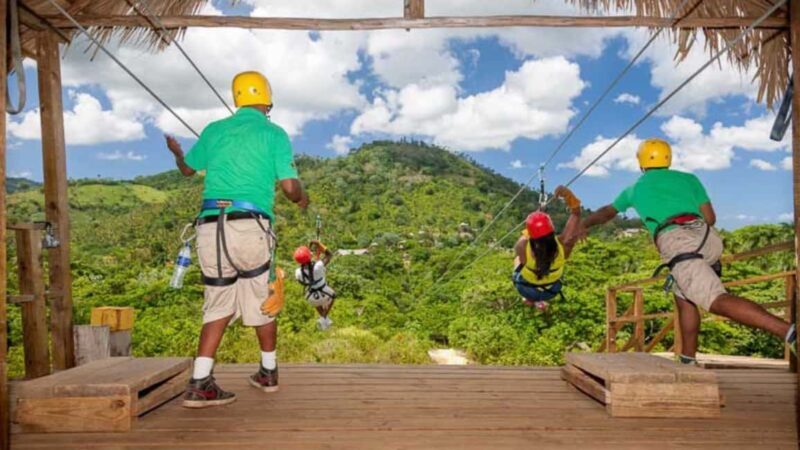 Rainforest Ziplining Adventure - The Experience of Zipping Side-by-Side