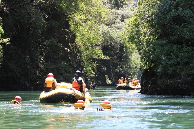 Rangitaiki River White Water Scenic Rafting from Rotorua - Launching from Aniwhenua Falls