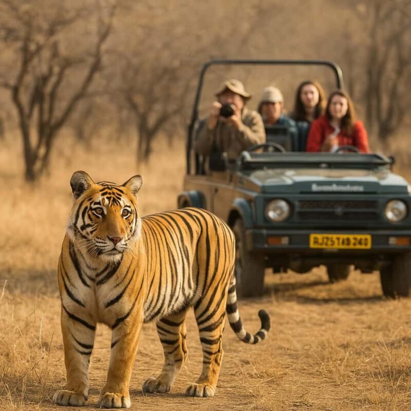 Ranthambore National park canter gypsy safari - The Safari Experience: What to Expect