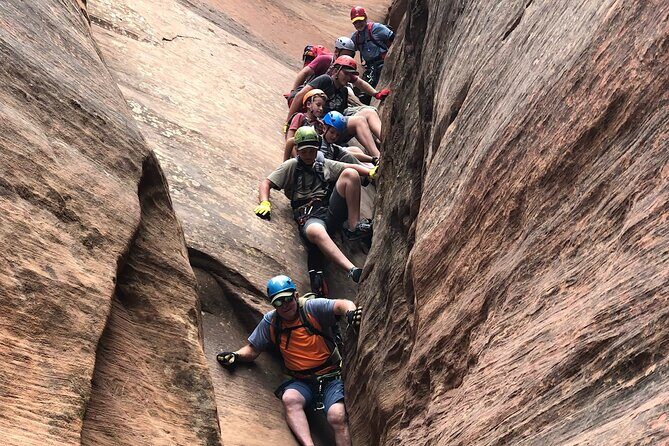 Rappelling through Rock Canyon Near Zion National Park - The Final Hike and Return