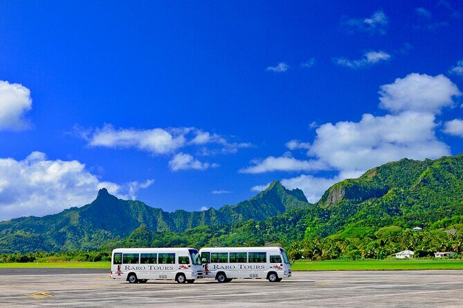 Rarotonga International Arrivals Seat in Coach Transfer - The Sum Up