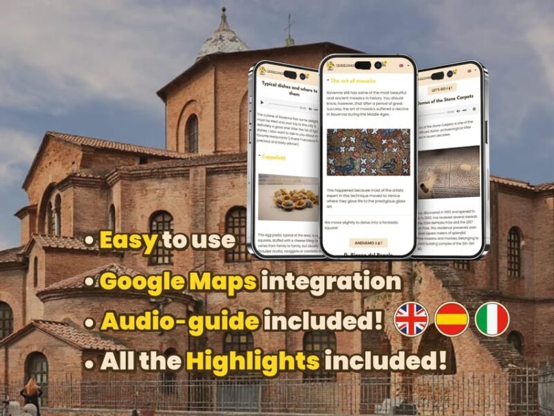 Ravenna: Digital guide made with a Local for your tour - How Is the Itinerary Structured?