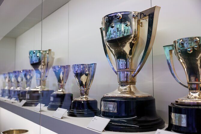 Real Madrid: Bernabeu Stadium Self-Guided Tour and Wine tasting - The Trophy and Memorabilia Highlights