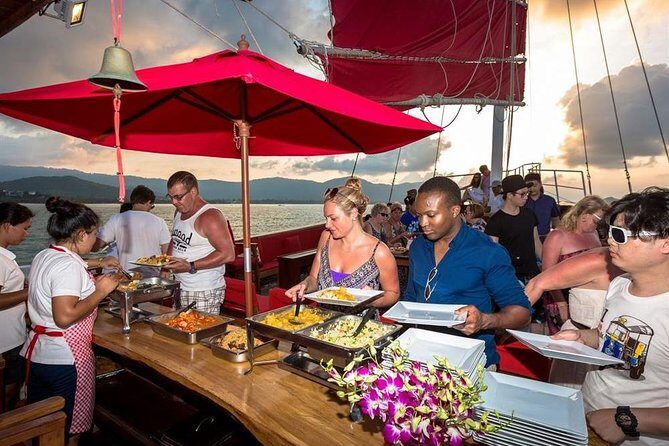 Red Baron Sunset Dinner Cruise from Koh Samui with Return Transfer - Thai Buffet: Flavors and Choices