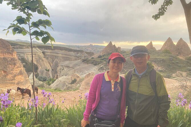 Red & Rose Valley Sunset Hiking Tour with a Trekking Dog "Oscar" - Key Points