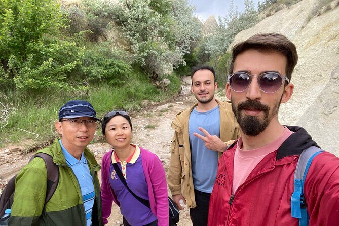 Red & Rose Valley Sunset Hiking Tour with a Trekking Dog "Oscar" - An Authentic Sunset Trek through Cappadocia’s Famous Valleys