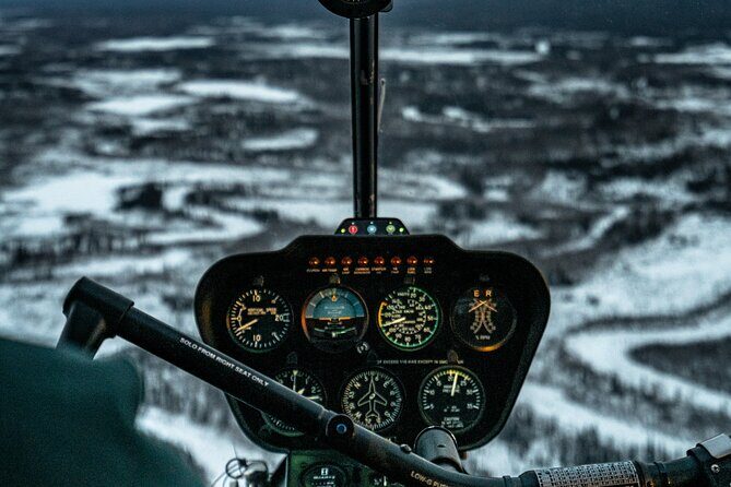 Reindeer and Heli Flightseeing Day Trip with Lunch - Key Points