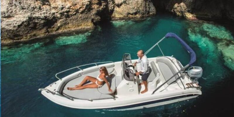 Rent a boat without a license - Key Points