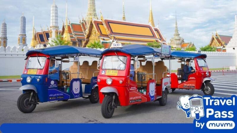 Rent private e-tuk tuk with driver in Bangkok - The Value for Travelers