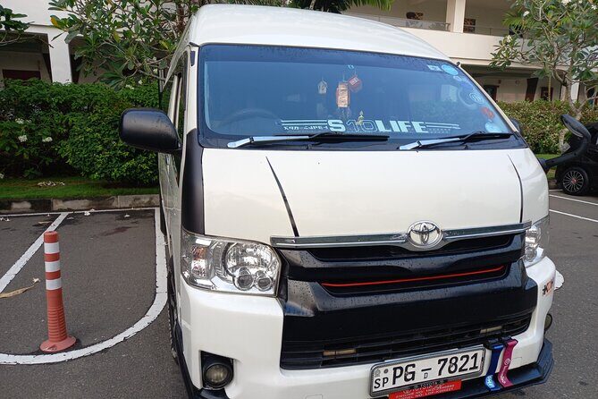 Rent Van (Mini Bus) with Driver in Sri Lanka - The Sum Up