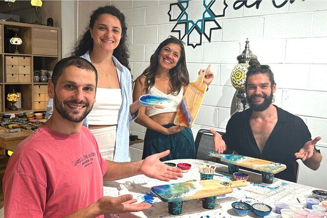 Resin Art Classes Sydney: Cheeseboards & Coasters - Key Points