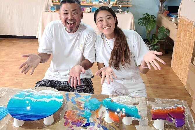 Resin Art Experience in Ishigaki Island - Key Points