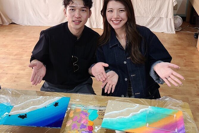 Resin Art Experience in Ishigaki Island - A Closer Look at the Resin Art Experience