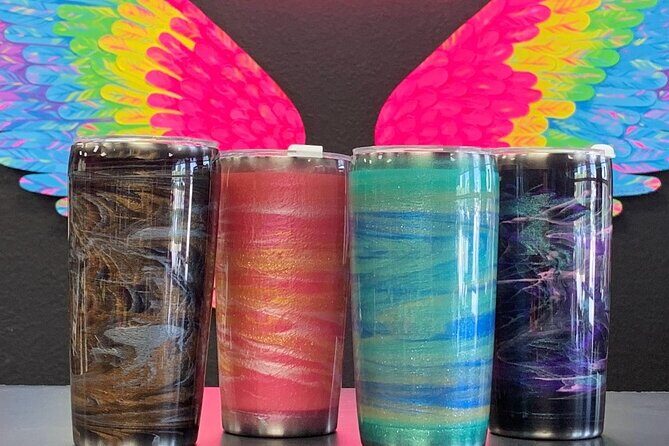 Resin Tumbler or Water Bottle Experience - A Hands-On Creative Escape in Fort Lauderdale