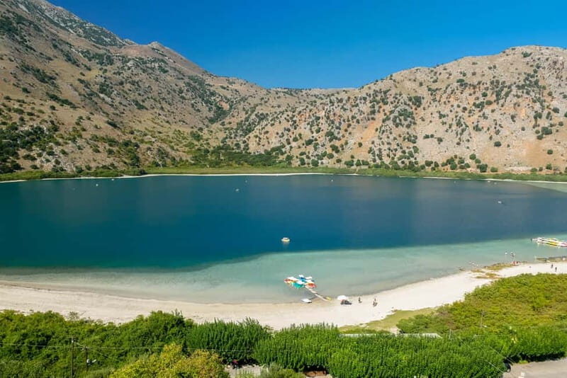 Rethymno half day wine tasting-olive oil factory-Kourna lake - Key Points
