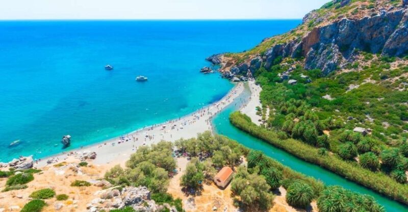 Rethymno: Preveli Beach Damnoni Beach Kourtaliotiko Day Trip - Transportation and Value
