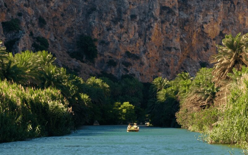 Rethymno: Preveli Palms, Damnioni Beach & Plakias Villlage - Key Points