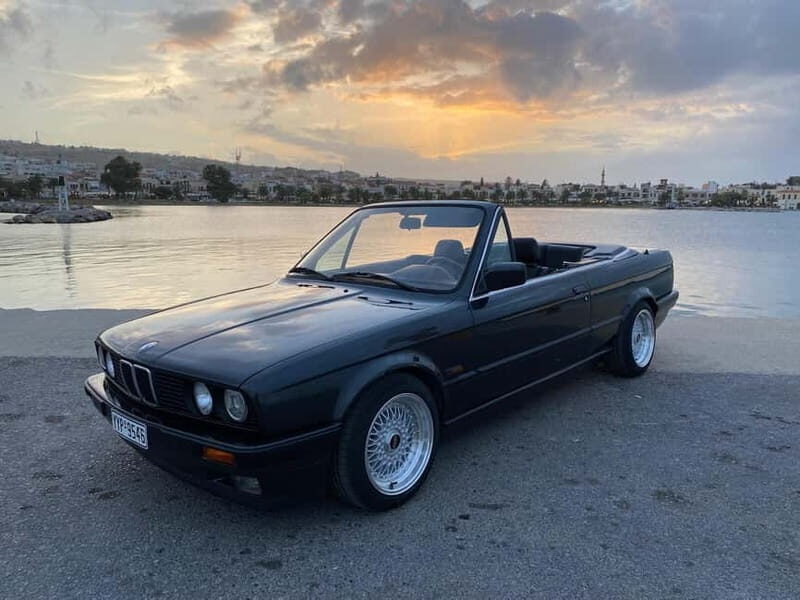 Rethymno: Ride with a BMW 318i Cabrio for 12 hours - A Unique Way to Experience Crete
