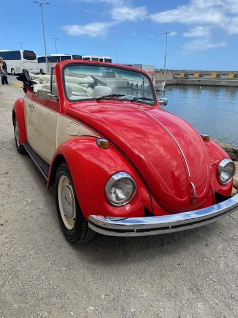 Rethymno: Ride with a VW Beetle Cabrio for 12 hours - Exploring the Details of the Crete VW Beetle Tour