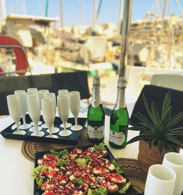Rethymno: Sunset Catamaran Cruise with Wine and Snacks - The Value of This Cruise