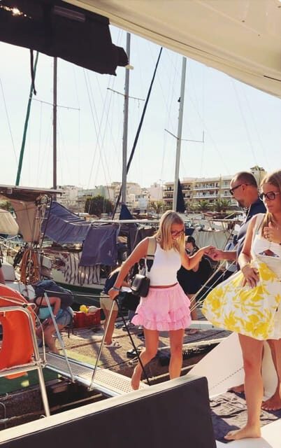 Rethymno: Sunset Catamaran Cruise with Wine and Snacks - Who Is This Experience Best For?