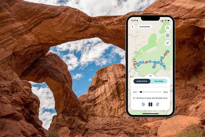 Reverse Arches National Park Self-Guided Audio Tour - Key Points