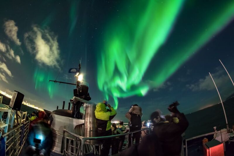 Reykjavik: Northern Lights Guided Boat Tour - Key Points