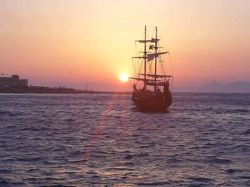 Rhodes: 1-hour Sunset Cruise on an 18th-Century Boat - Key Points