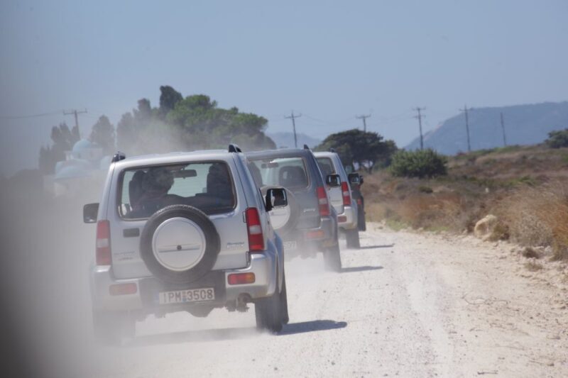 Rhodes: 4x4 Self-Drive Jeep Tour with Pickup in the North - Tasting Local Flavors