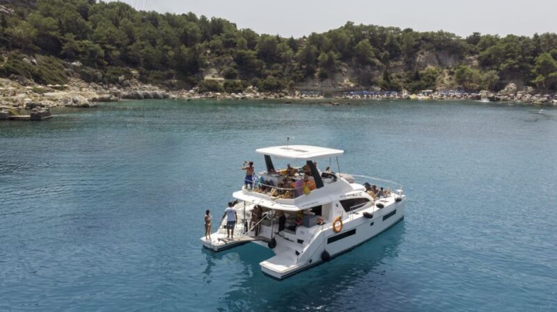 Rhodes: All-Inclusive Catamaran Cruise with Lunch and Drinks - A Closer Look at the Rhodian Catamaran Experience