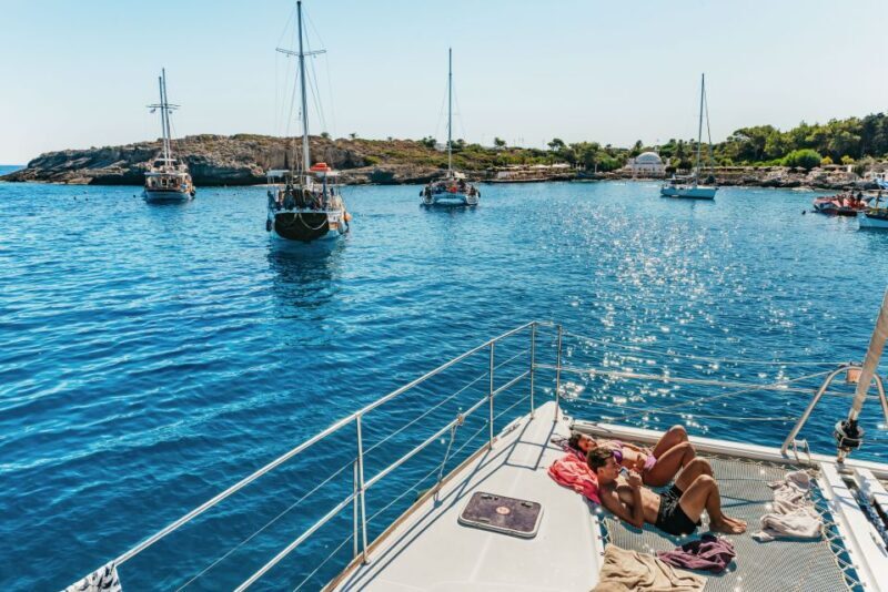 Rhodes: All-Inclusive Catamaran Cruise with Lunch and Drinks - The Sum Up
