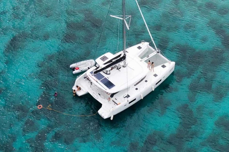 Rhodes: All inclusive Catamaran Escape with Lunch & Drinks - Key Points