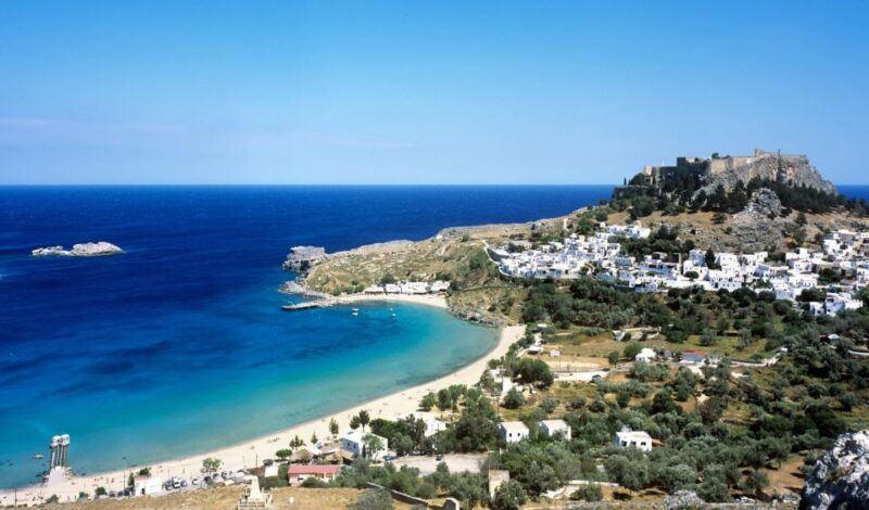 Rhodes: Boat trip to Lindos with Swimming Stops - The Sum Up