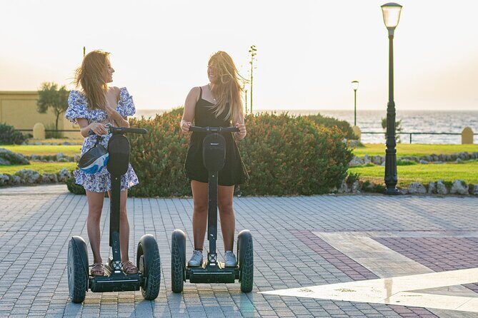 Rhodes by Night Segway Route - Key Points