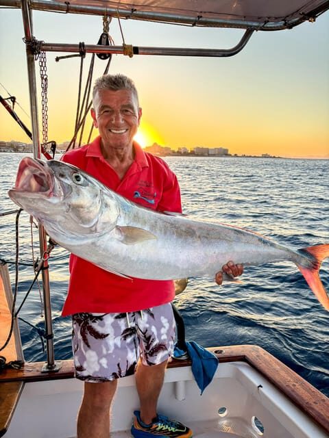 Rhodes: Captain Manolis Fishing Trip with BBQ and Swimming - Key Points