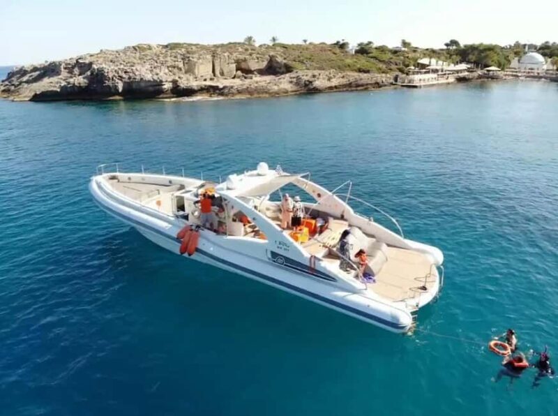Rhodes Cruise: 3 Swim Spots with Food & Drinks - Key Points