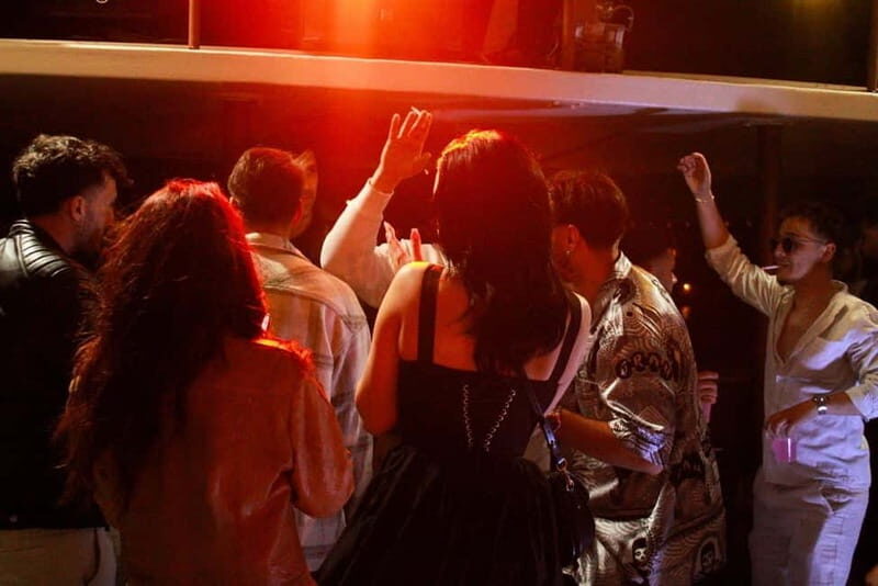Rhodes: Floating Club Sunset Experience - Key Points