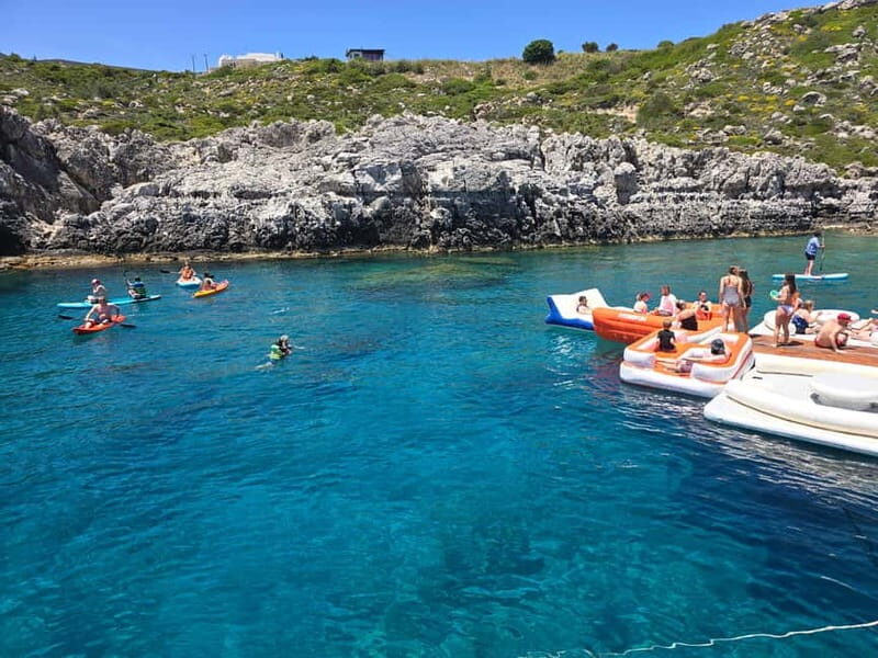 Rhodes: Gulet Trip with Food, Drinks, SUP, Kayak & Swimming - Frequently Asked Questions