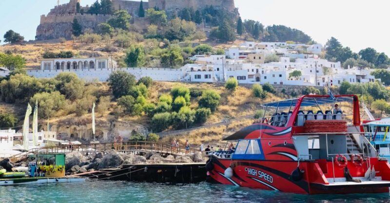 Rhodes: High Speed Boat Trip to Lindos - The Bottom Line