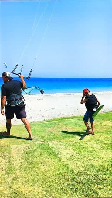 Rhodes: Kitesurf Beginner Course Private Lesson - Key Points