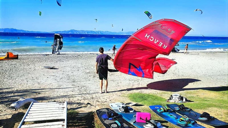 Rhodes: Kitesurf Rentals Deals - Kite Only 1 Day - The Value and Who It’s Best For
