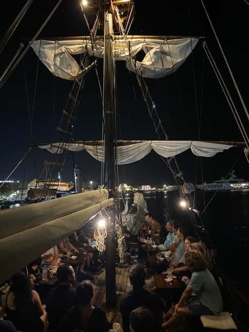 Rhodes: Night Cruise with Live Music and Sightseeing. - The Sum Up