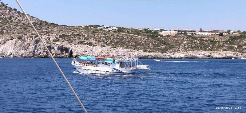 Rhodes: Pleasure Cruise for Swimming and Snorkeling - Detailed Breakdown of the Itinerary