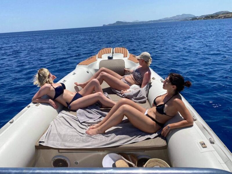 Rhodes: RIB Cruise with Drinks and 4 Swim Stops - FAQ
