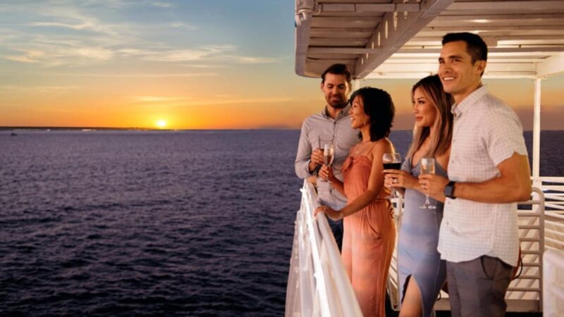 Rhodes: Sunset Cruise with Live Music, Wine & Greek Buffet - Key Points