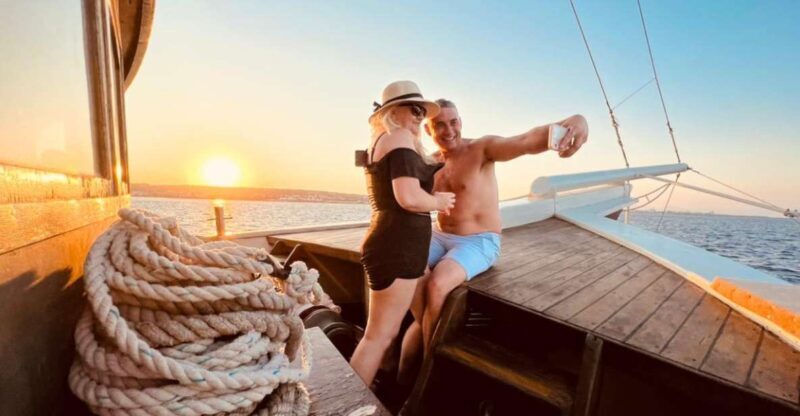 Rhodes: Sunset Cruise with Unlimited Aperol, Beer, and Wine - FAQs